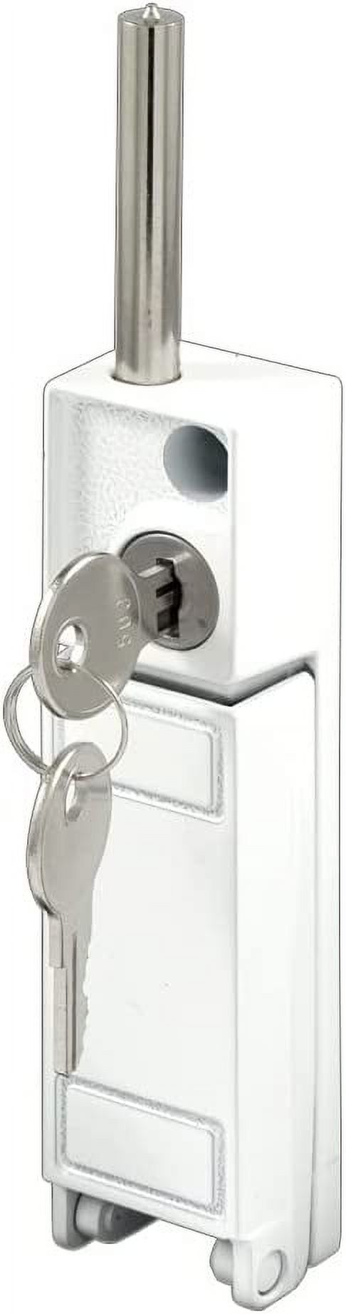 U 9919 White, Sliding Patio Door Keyed with Bolt Lock (Single Pack ...