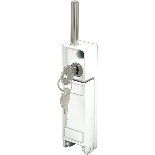 U 9919 White, Sliding Patio Door Keyed with Bolt Lock (Single Pack ...