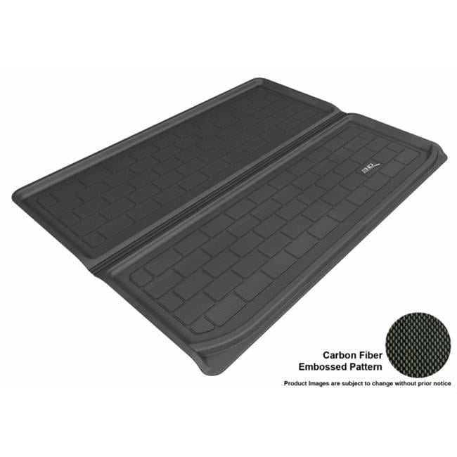 U Ace 3D Maxpider Cargo Custom Fit All-Weather Kagu Black Floor Mat for ...