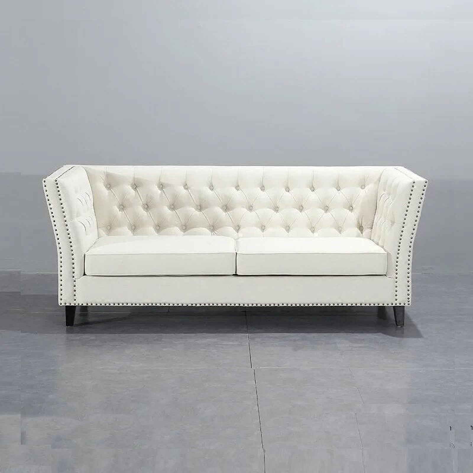 U-BEST American Style Synthetic Leather 2 seater Sofa Couch living room ...