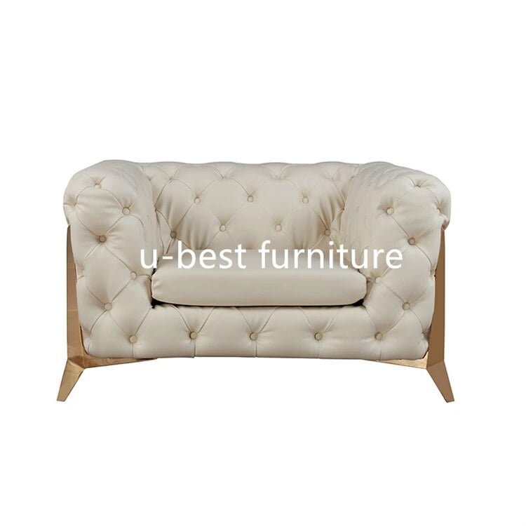 U-BEST Luxury Furniture Sectional Sofa 2 Seat Couch Living Room Sofa ...