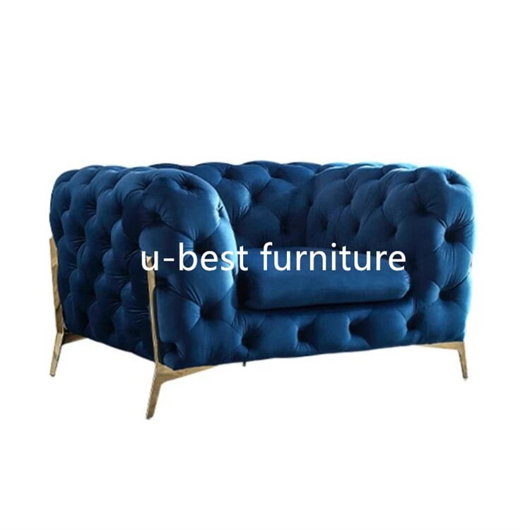 U-BEST Luxury Furniture Sectional Sofa 2 Seat Couch Living Room Sofa ...