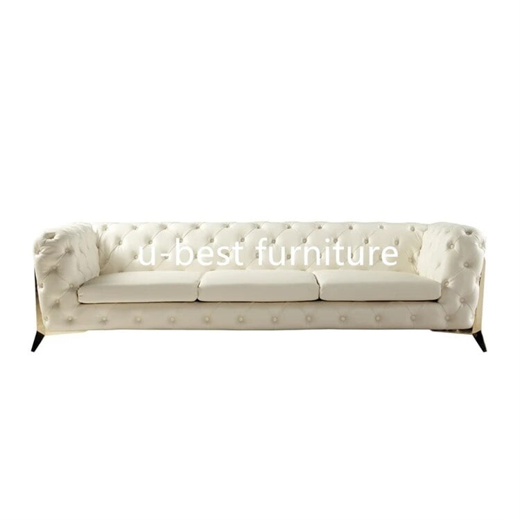 U-BEST Luxury Furniture Sectional Sofa 2 Seat Couch Living Room Sofa ...