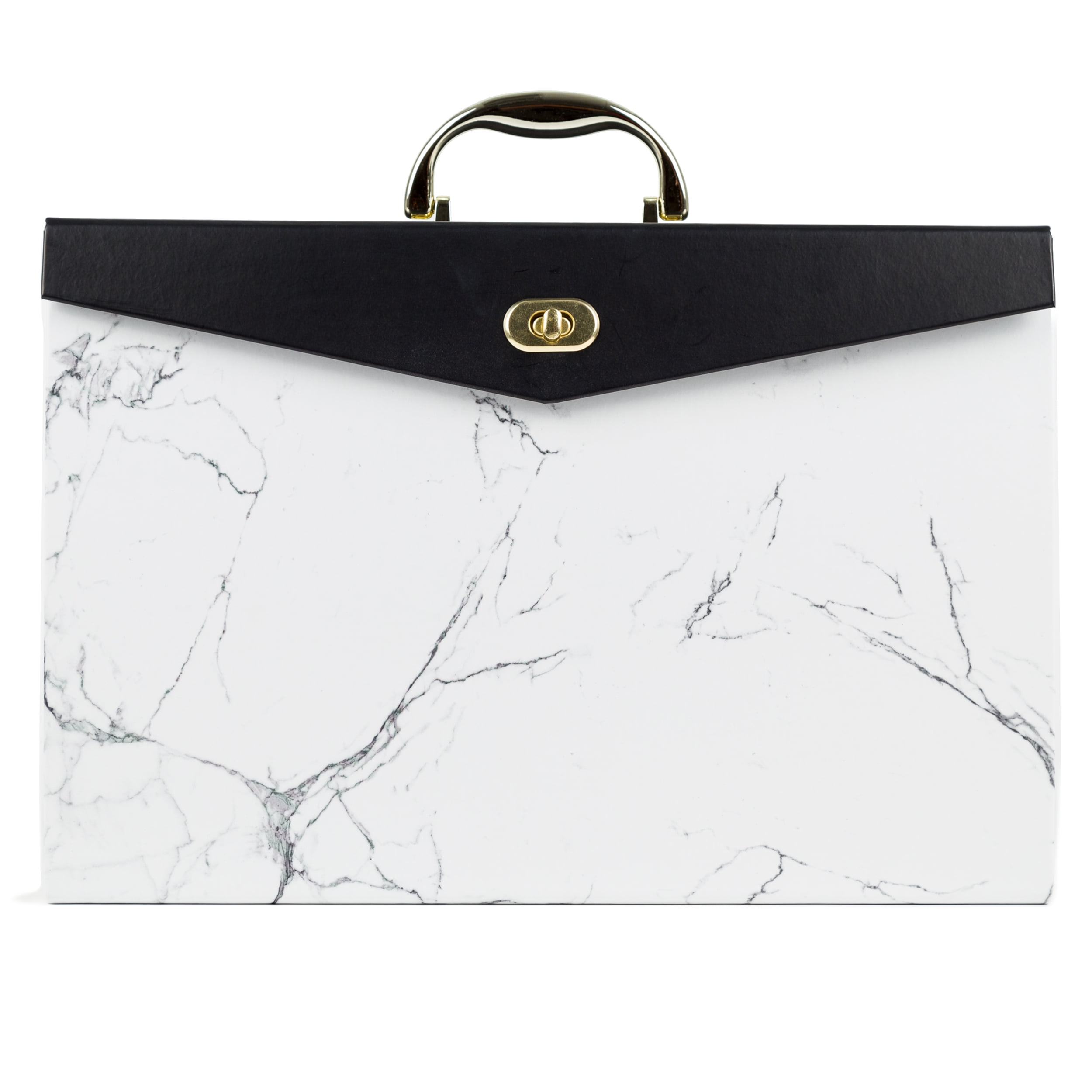 U BRANDS White Marble 19 Pocket Expandable File Folder - Walmart.com