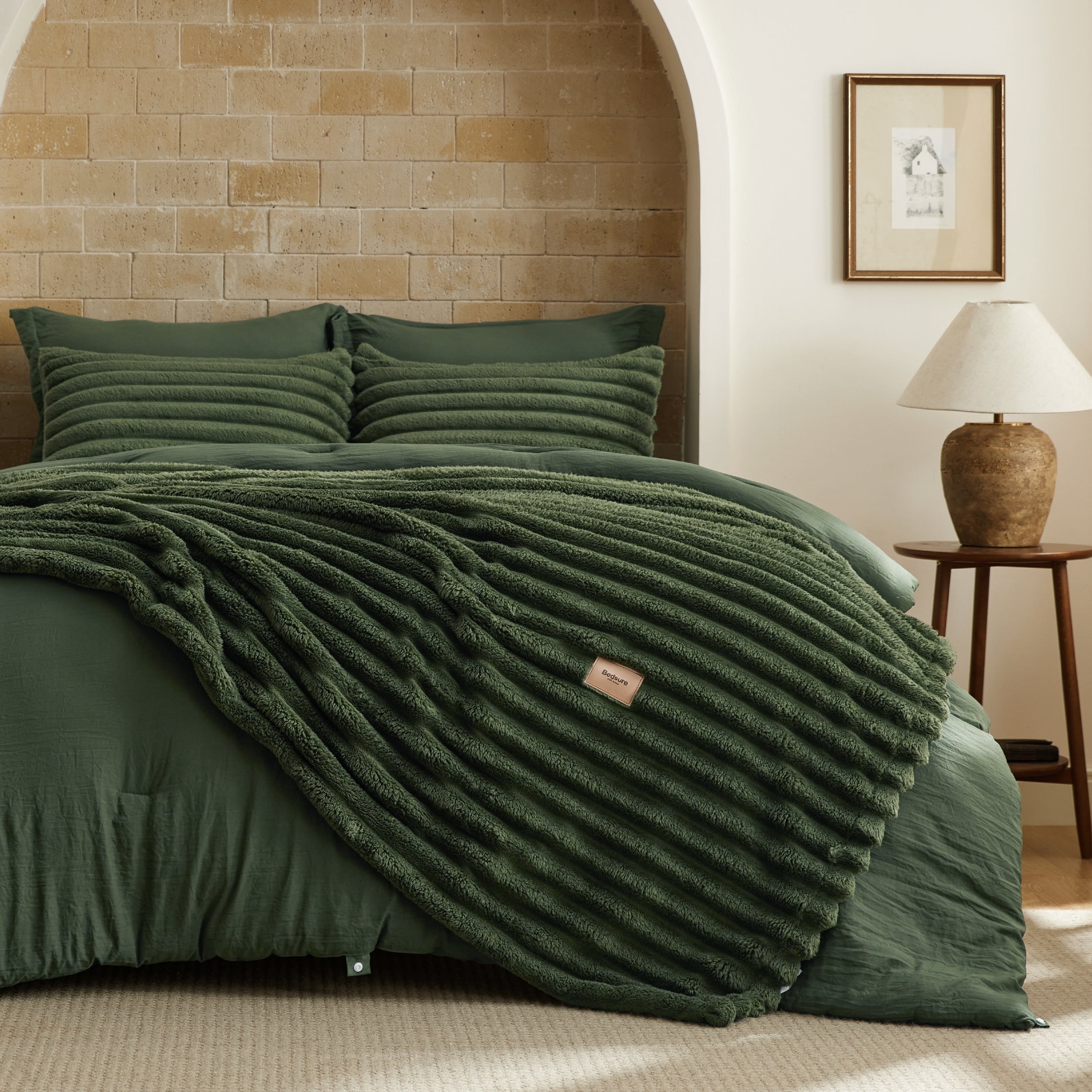 U by Bedsure Gentlesoft 2-in-1 King Size Comforter Set and Detachable ...