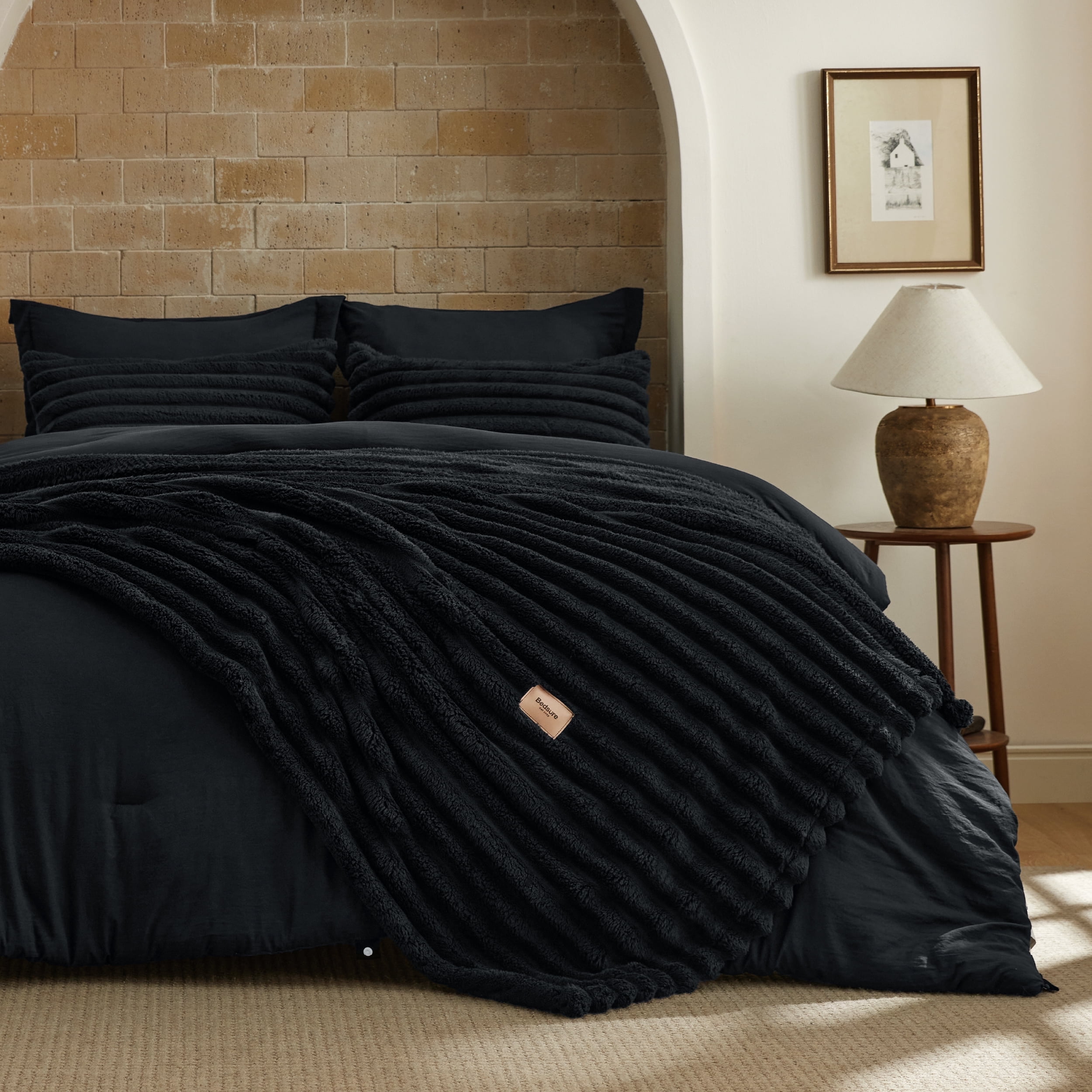 U by Bedsure Gentlesoft 2-in-1 Queen Comforter Set and Detachable ...