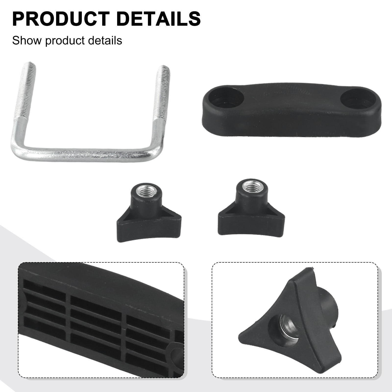 U Bolt Roof Rack Clamps Car Luggage Rack Clamp For Inner Diameter 6Cm ...