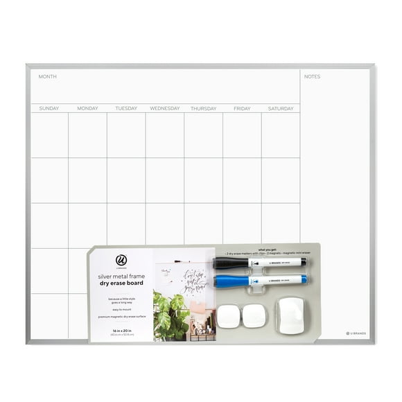Dry Erase Calendar Boards in Whiteboards & Dry Erase Boards - Walmart.com