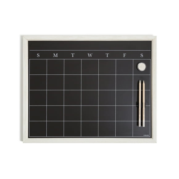 Chalkboard Calendar Framed