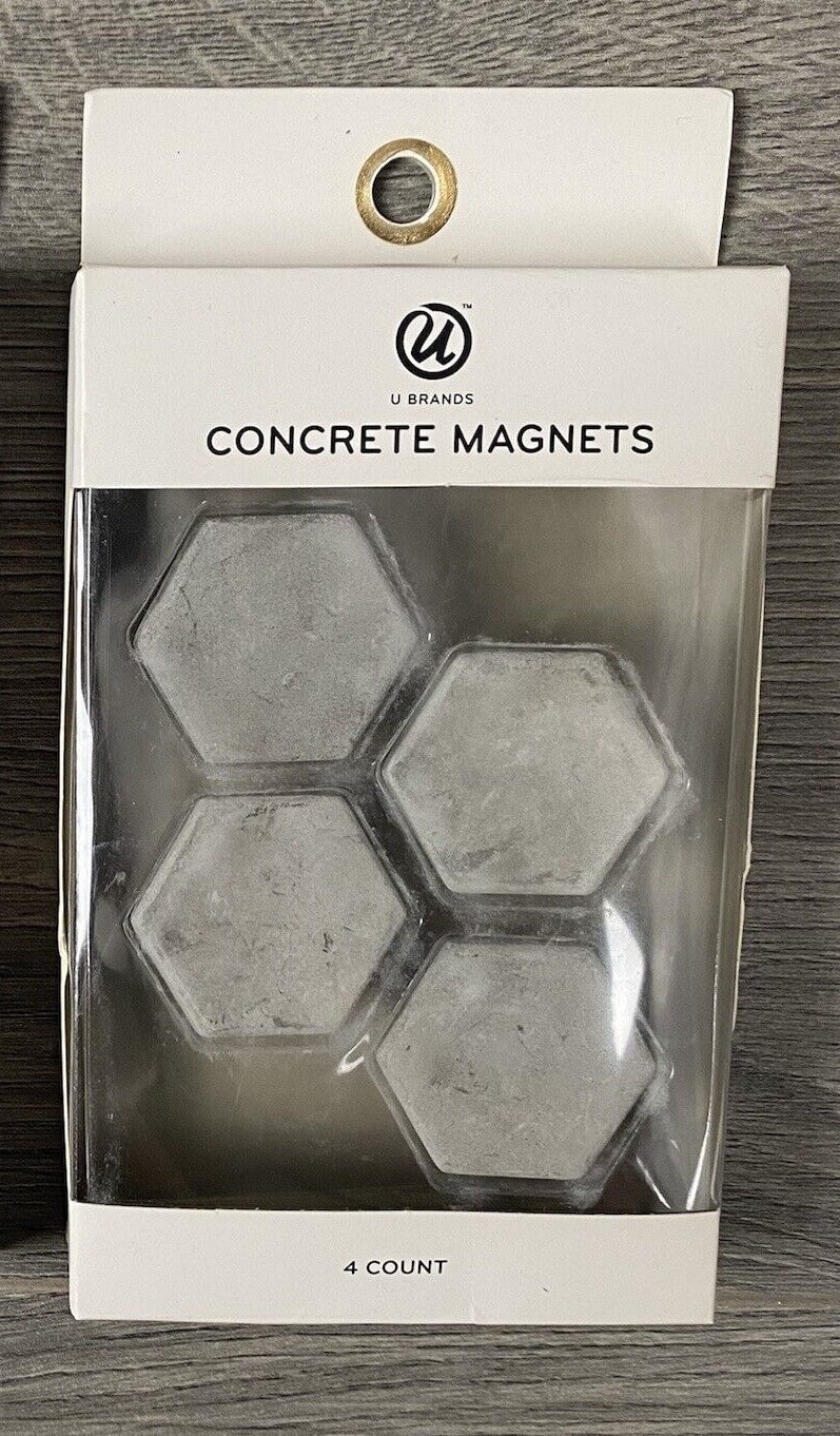 U Brands Concrete Magnets - Walmart Business Supplies