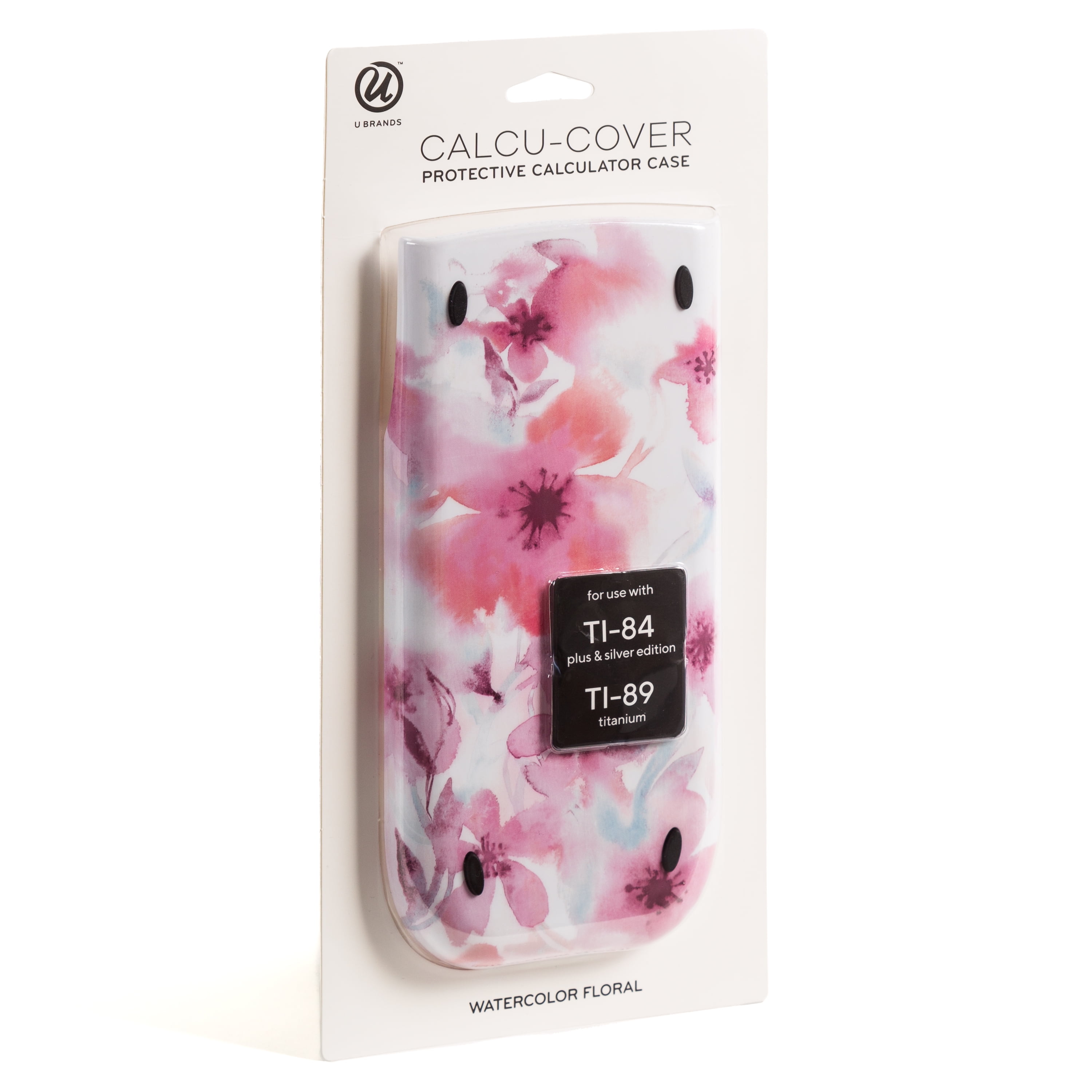 U Brands Fashion Calculator Cover, Watercolor Floral Print, 5036U ...