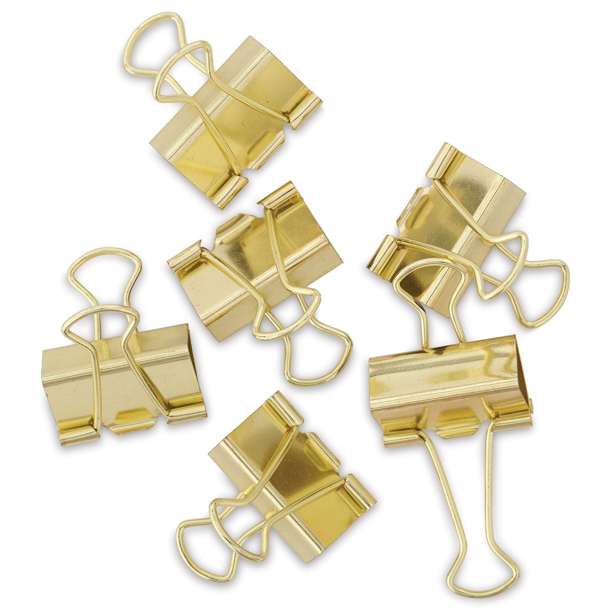 U Brands Gold Binder Clips - Large, Pkg of 6 - Walmart.com