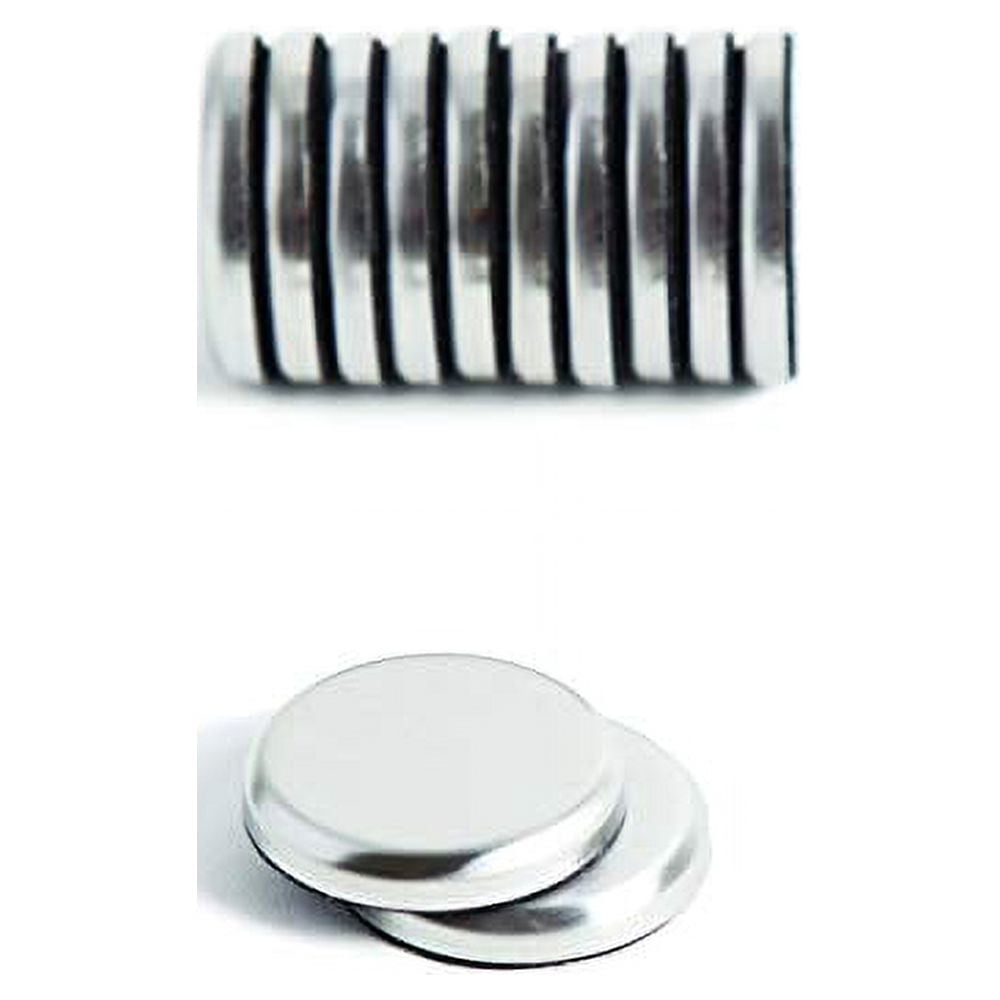 U Brands High Energy Brushed Metal Magnets for Glass Dry Erase Boards ...