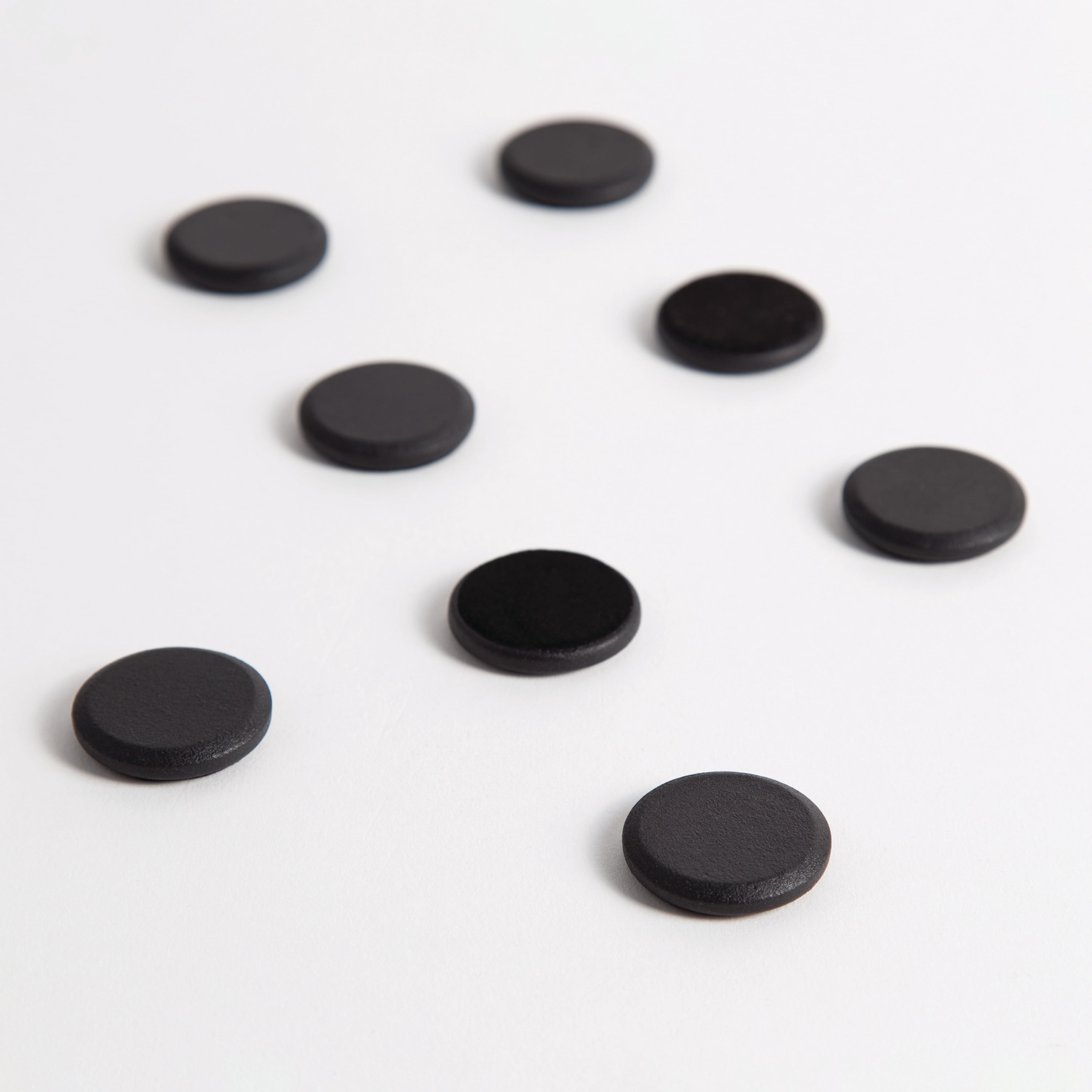 U Brands High Energy Metal Magnets, Black, 1.25" diameter, 8 Count ...