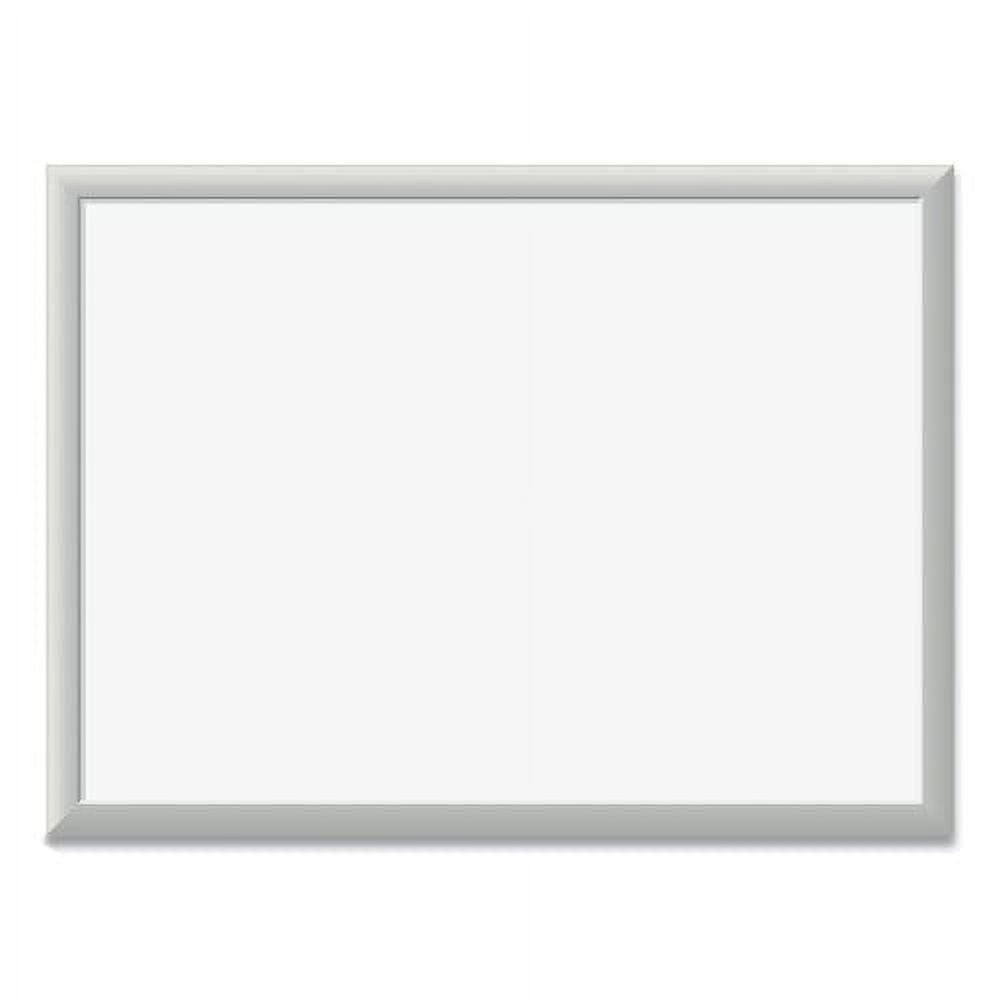 U Brands Magnetic Dry Erase Board with Aluminum Frame, 23 x 17, White ...