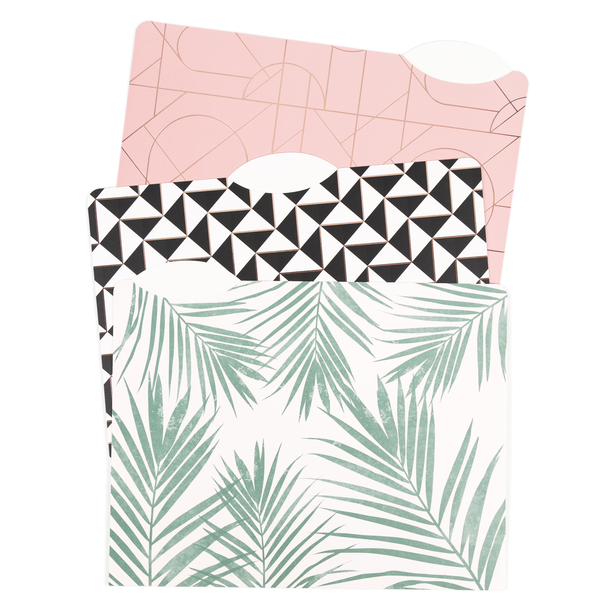 U Brands Modern Pretty Fashion File Folders, 1/3 Cut, Letter Size ...