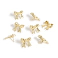 U Brands Ribbon Push Pins, 8 Count, Gold - Walmart.com