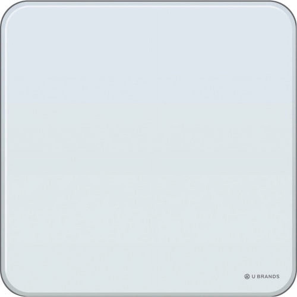 U Brands Square Magnetic Glass Dry Erase Board, Each - Walmart.com