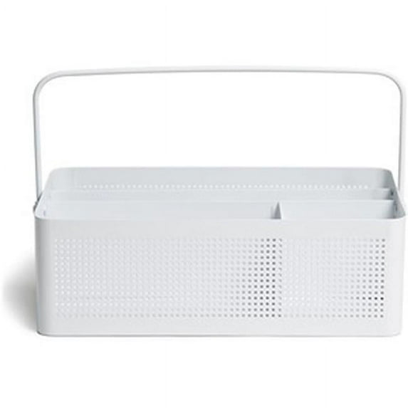 U Brands UBR5720U0106 Perforated All-in-One Desktop Caddy, White ...