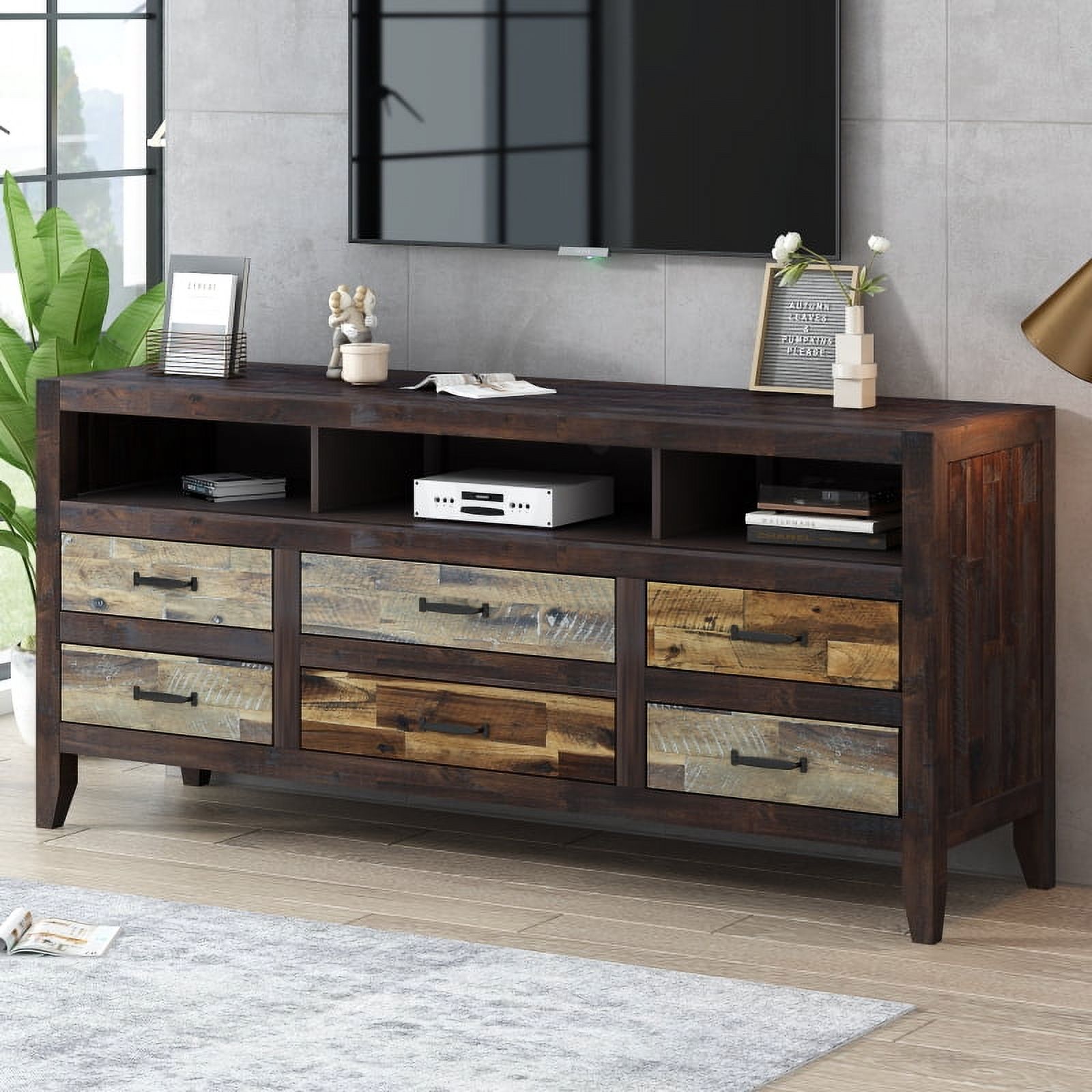 U-Can Modern TV Stand for TVs up to 55 Inches, Entertainment Center ...