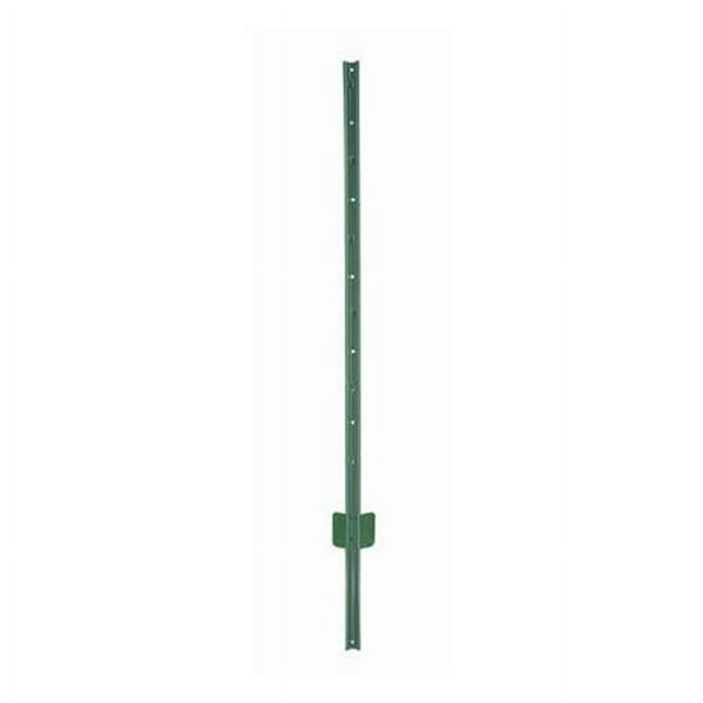 Durable Heavy-Duty 5ft Green U-Channel Posts - Pack of 5, Easy to ...