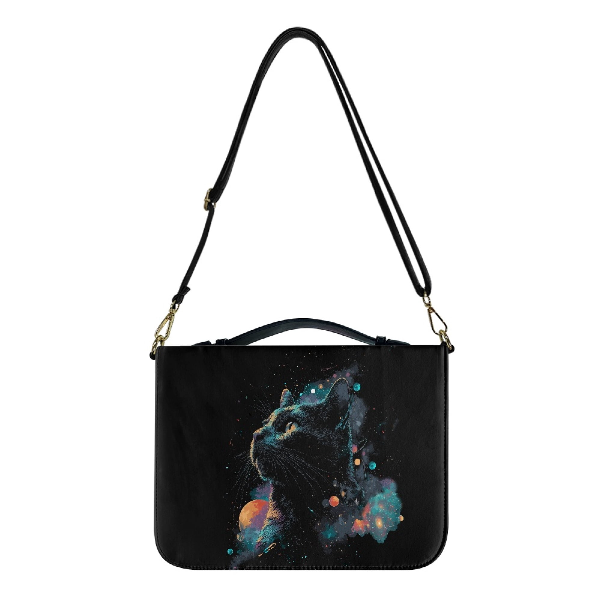 FOR U DESIGNS Cat Paint Splatter Print Bible Cover Zippered Bible ...