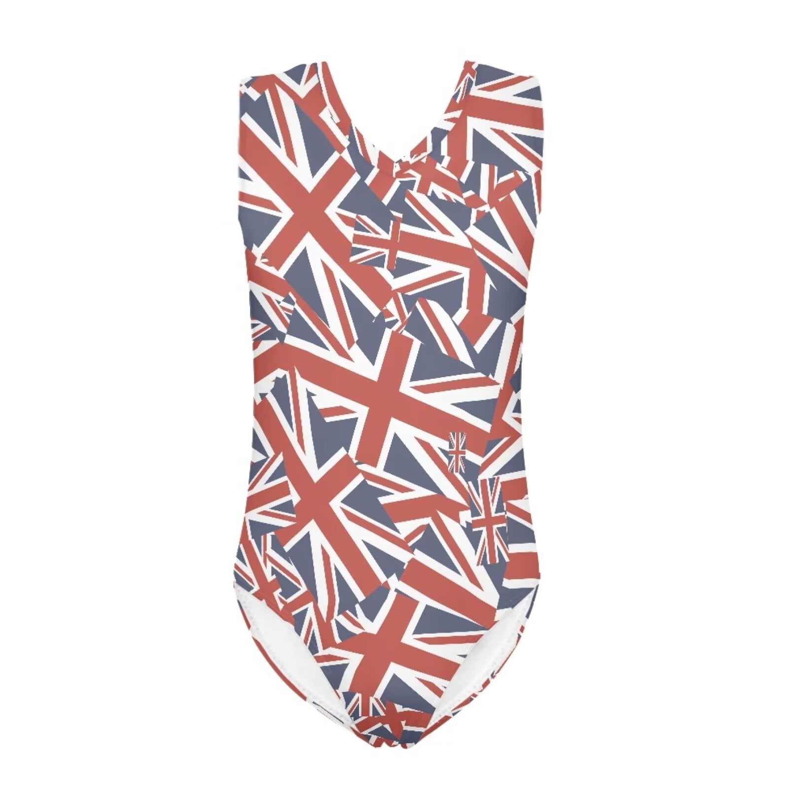 FOR U DESIGNS England Flag One Piece Swimsuit Teenagers Girls Casual ...