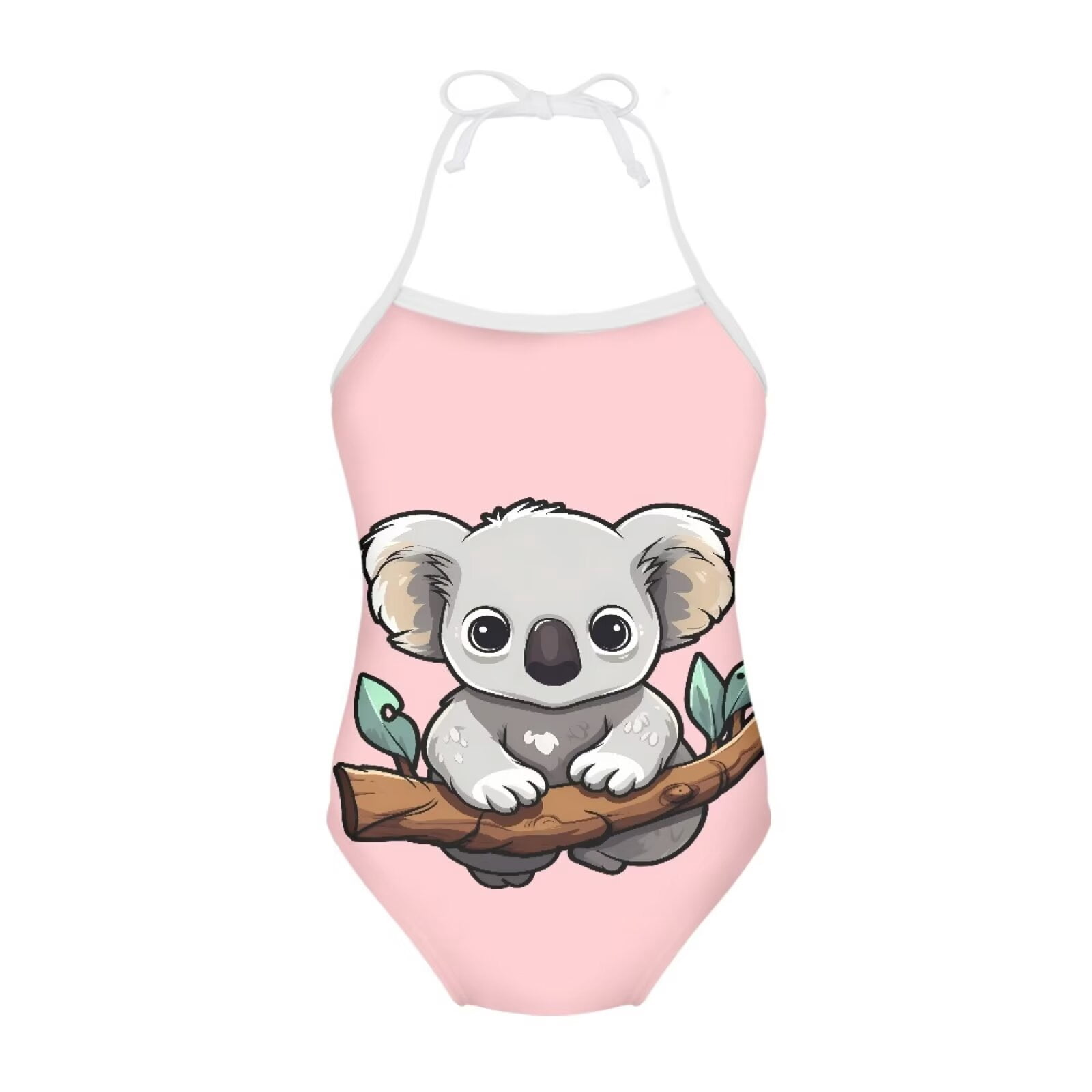 FOR U DESIGNS Koala Halter Neck Swimwear for Surfing Swimming Quick Dry ...