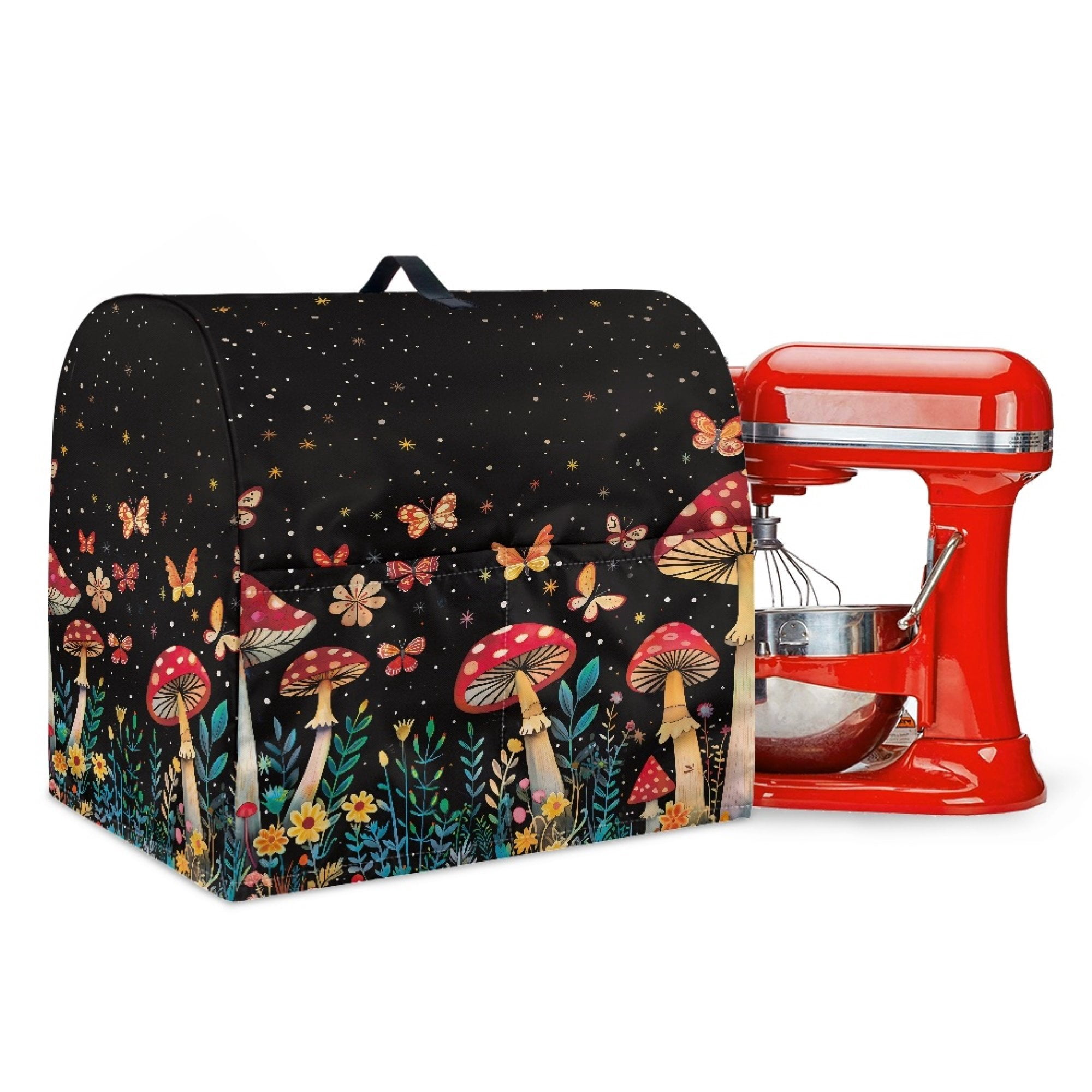 FOR U DESIGNS Mushroom Butterfly Star Stand Mixer Cover Portable Mixer ...