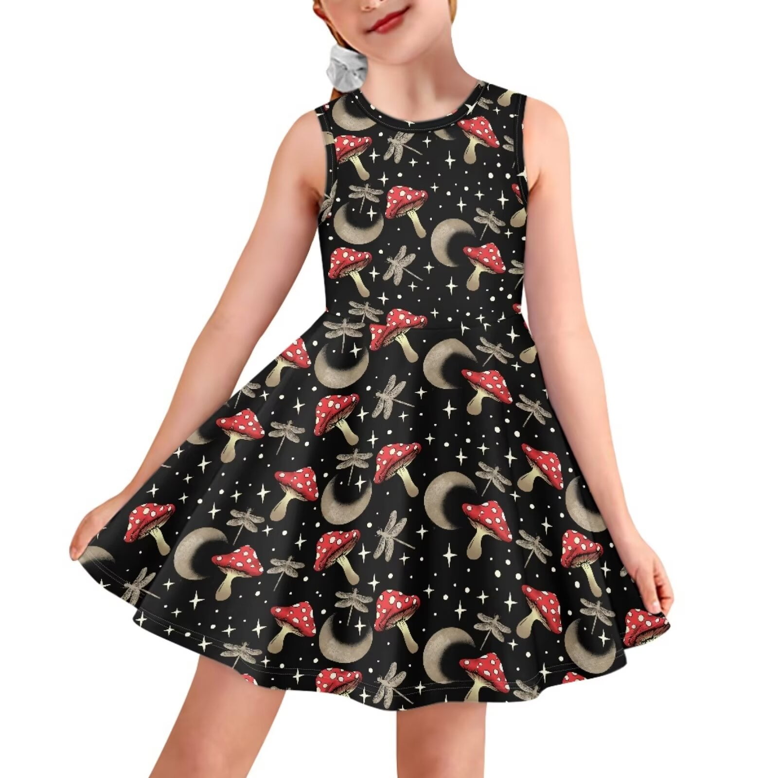 FOR U DESIGNS Mushroom Dragonfly Girl Dress Up Clothes for Party Dance ...