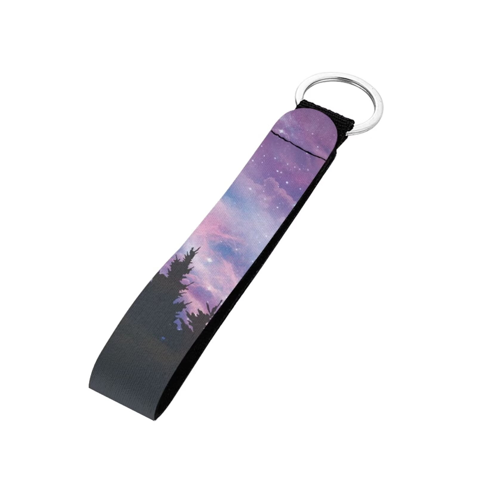 FOR U DESIGNS Tree Starry Sky Hand Wrist Lanyard for Keys, Name Tags ...