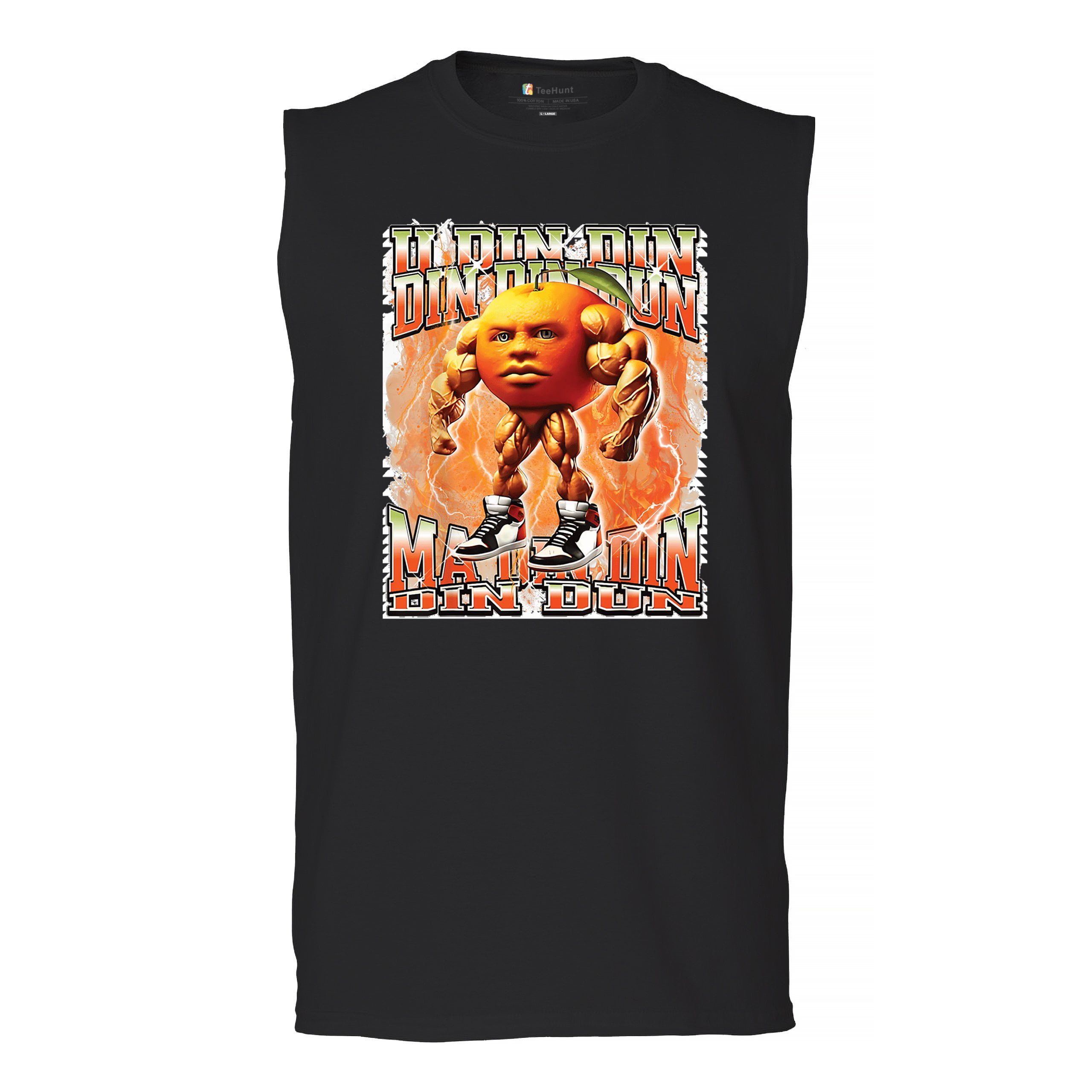 U Din Din Din Din Dun Ma Din Din Din Dun Men's Muscle Shirt Italian ...