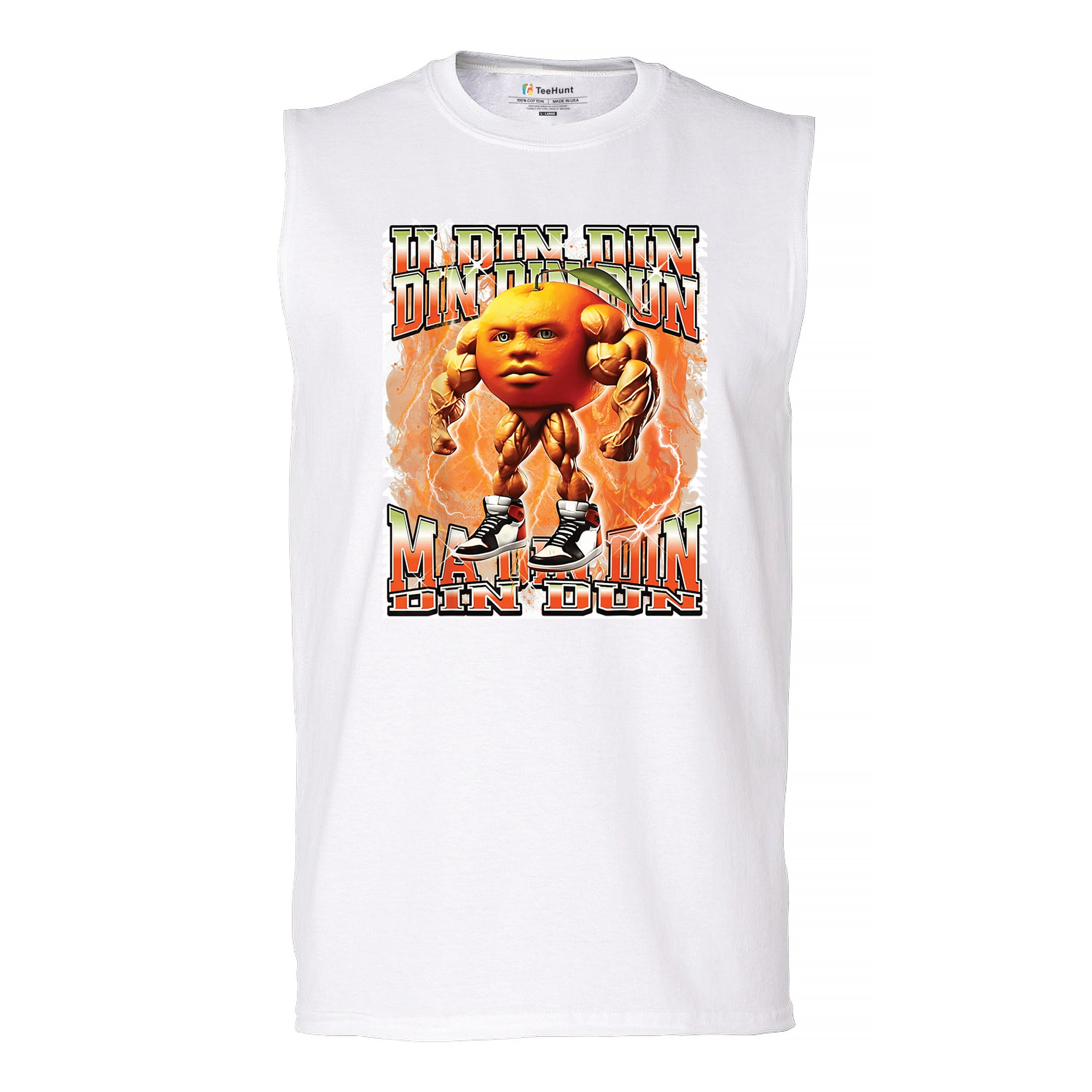 U Din Din Din Din Dun Ma Din Din Din Dun Men's Muscle Shirt Italian ...