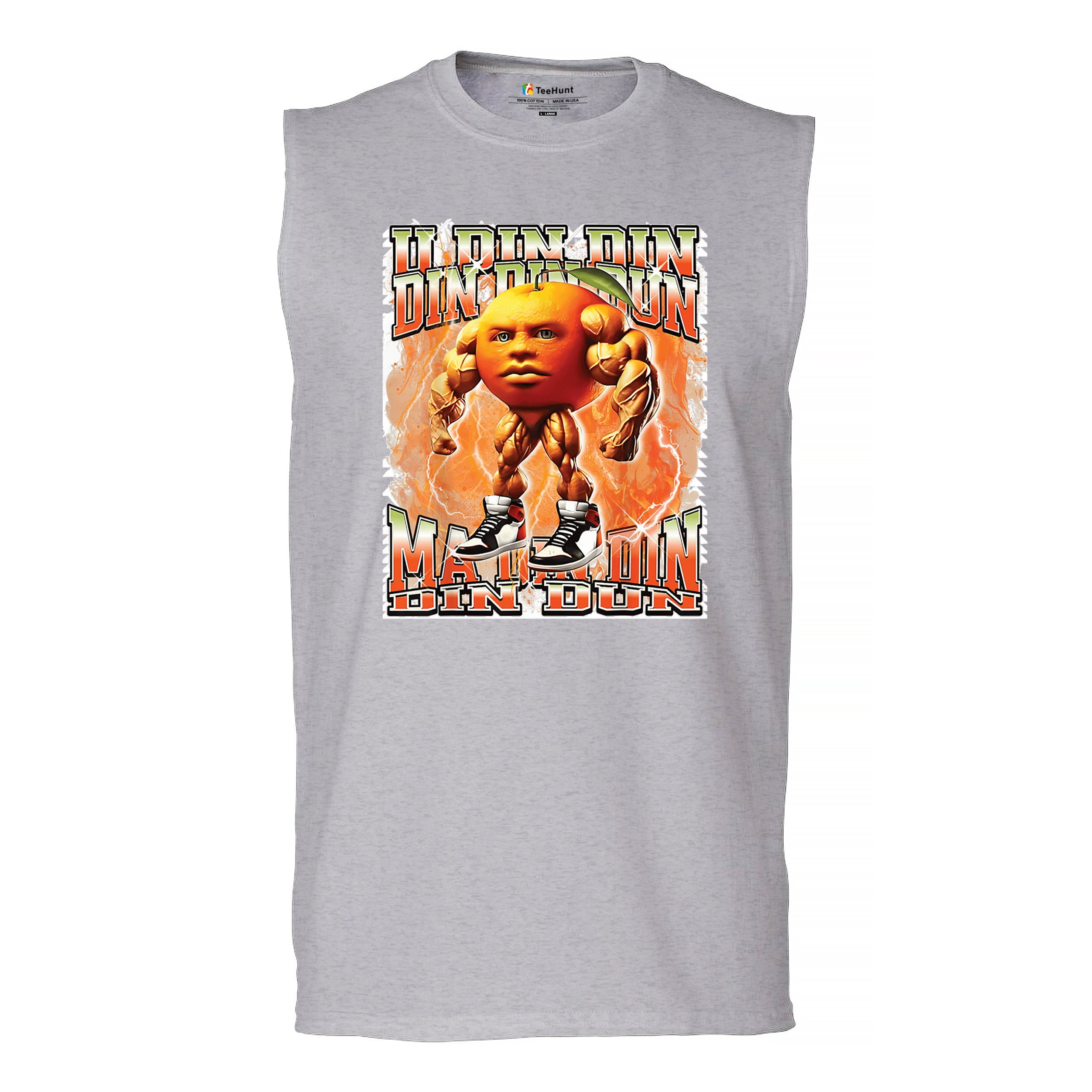 U Din Din Din Din Dun Ma Din Din Din Dun Men's Muscle Shirt Italian ...