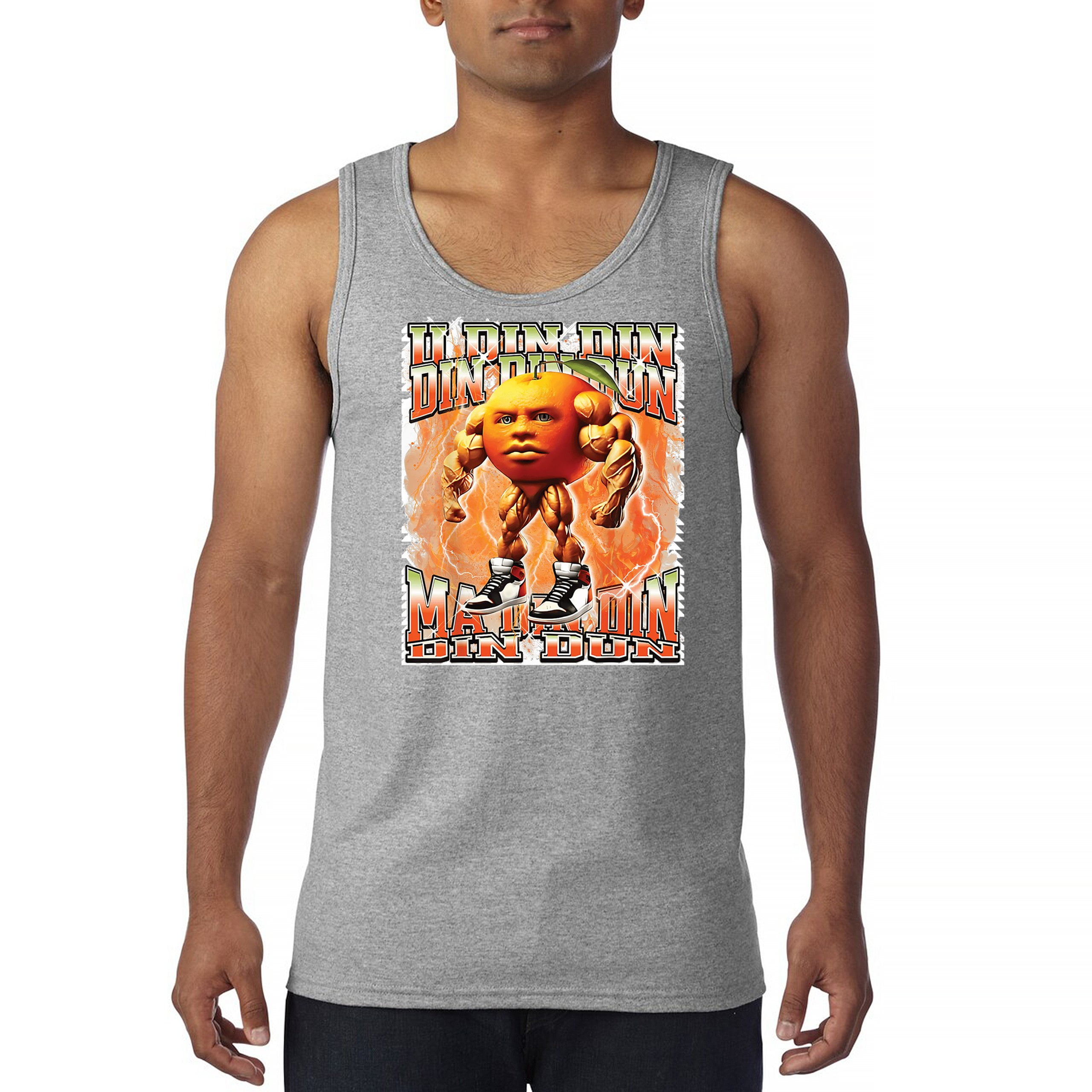 U Din Din Din Din Dun Ma Din Din Din Dun Men's Tank Top Italian ...