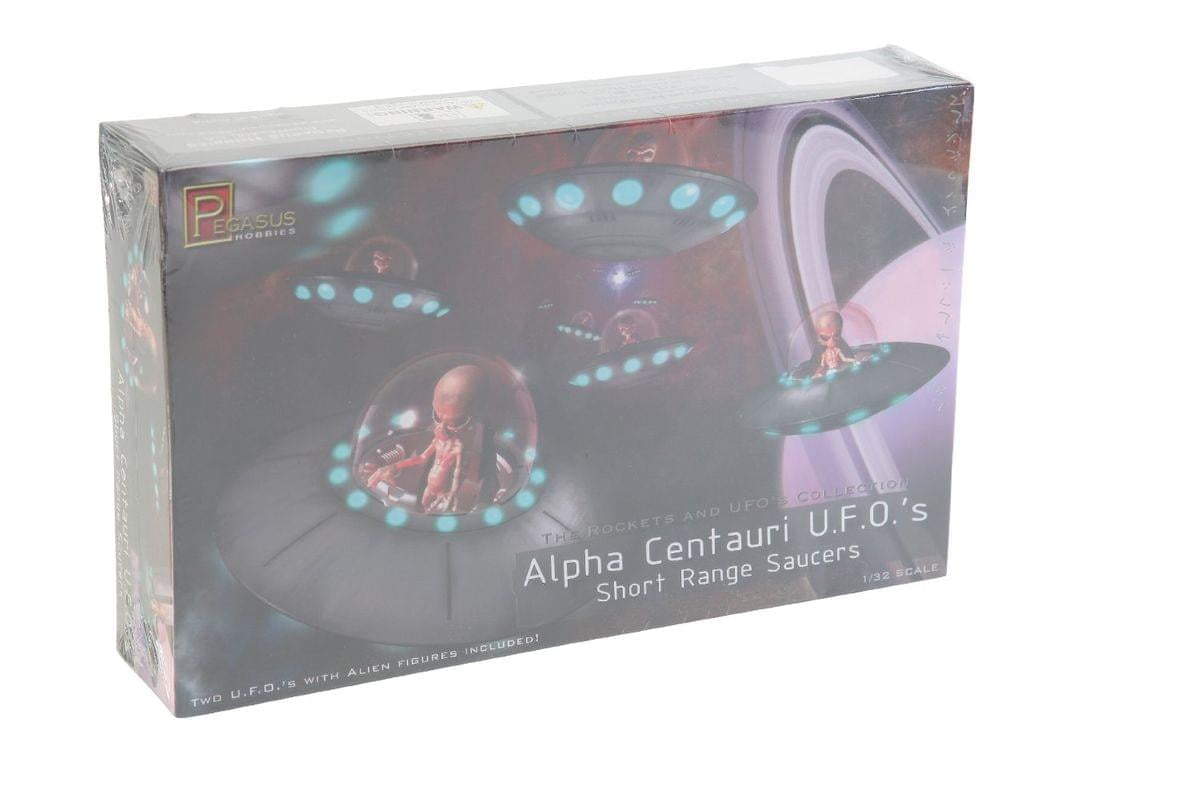 9102 1/32 Alpha Centauri UFO (2) Multi-Colored - Walmart.com