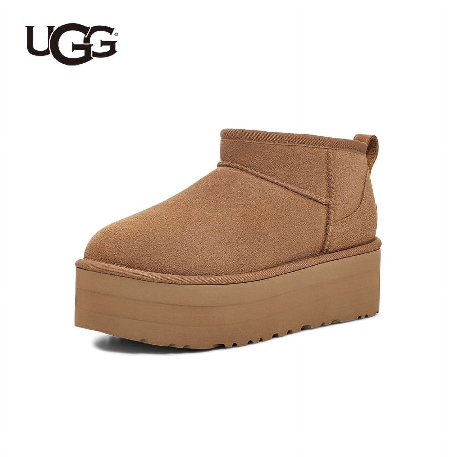 U/G/G Australia Women's Mini Sheepskin Wool Winter Ankle Classic Ultra ...
