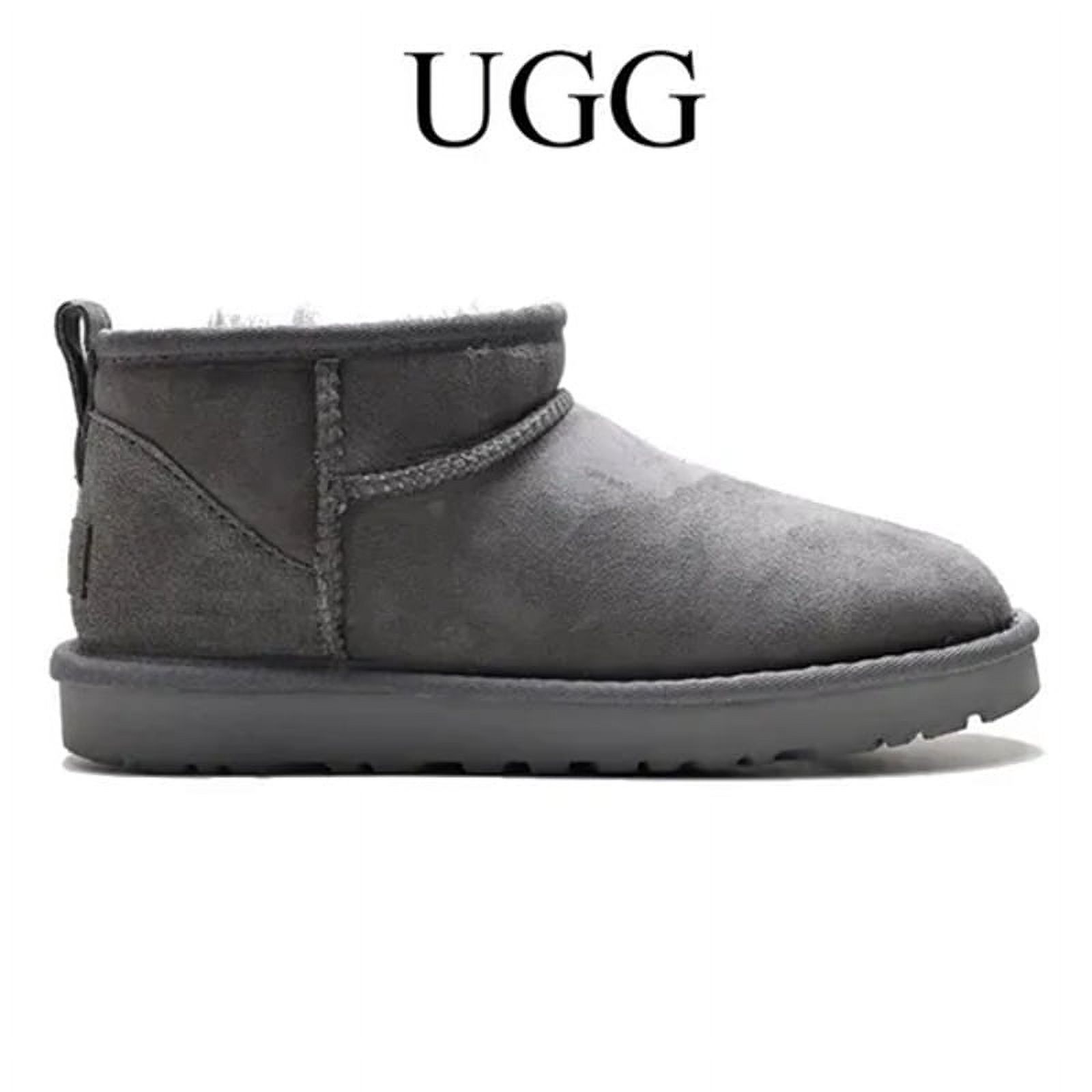 U/G/G Australia Women's Mini Sheepskin Wool Winter Ankle Classic Ultra ...