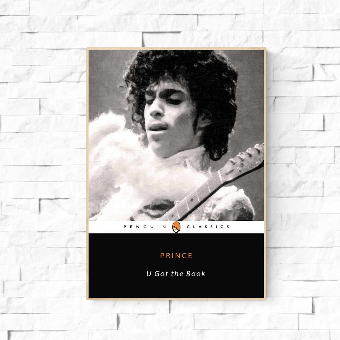 U Got The Book/U Got The Look, Music Lover, Prince Wall Art, Music ...