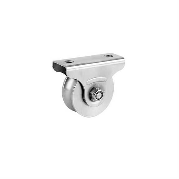U Groove Wheel Pulley Stainless Steel Pulley Block Super Silent Single ...