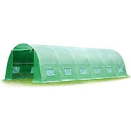 Sophia & William Outdoor Home Greenhouse, Portable Walk-in Tunnel 12'x ...