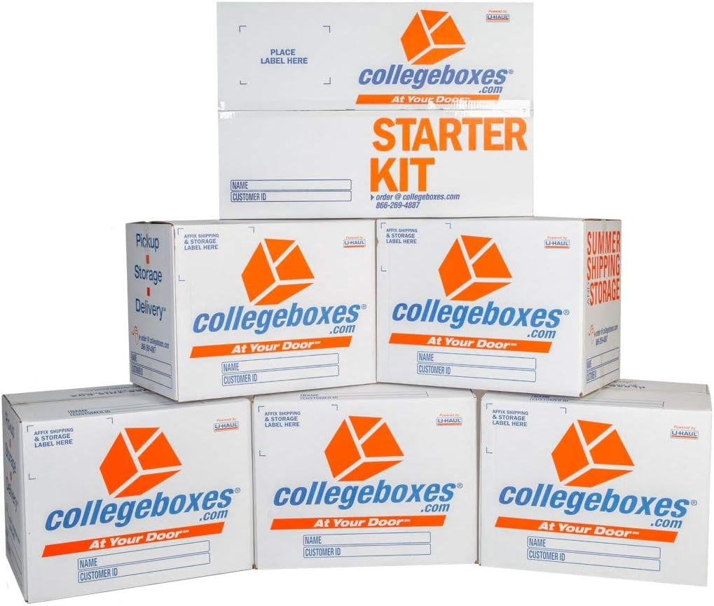 U-Haul Collegeboxes College Student Moving & Shipping Kit - Includes 5 ...