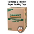 11-Piece U-Haul Large Heavy-Duty Double Wall Moving & Shipping Box - 18 ...