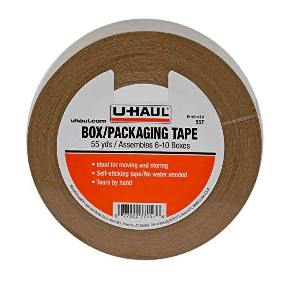U-Haul Moving Box Paper Tape (Ideal for Moving, Packing, Storage Boxes ...