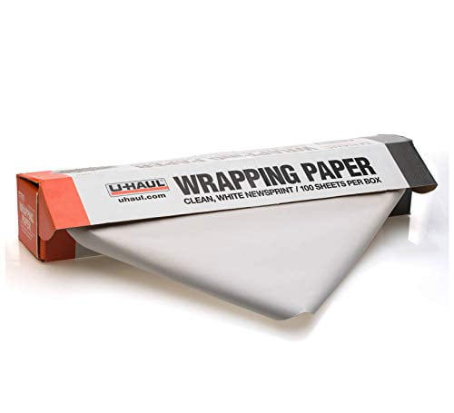 U-Haul Newsprint Packing Paper For Moving and Shipping - 100 sheets - 5 ...