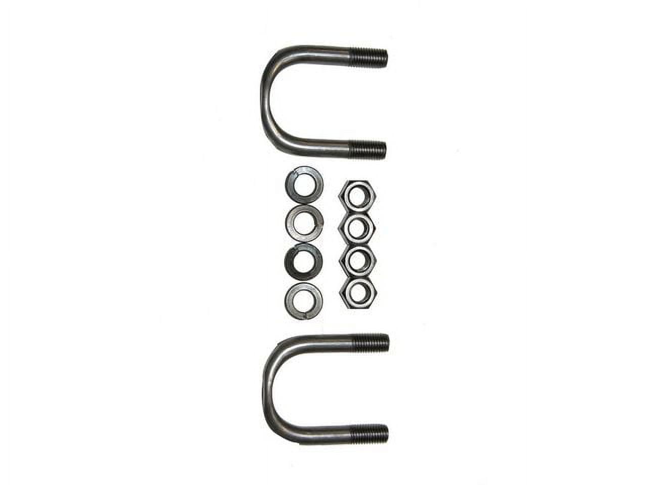 U Joint U-Bolt Kit - Compatible with 1975 - 1986 Chevy K10 1976 1977 ...