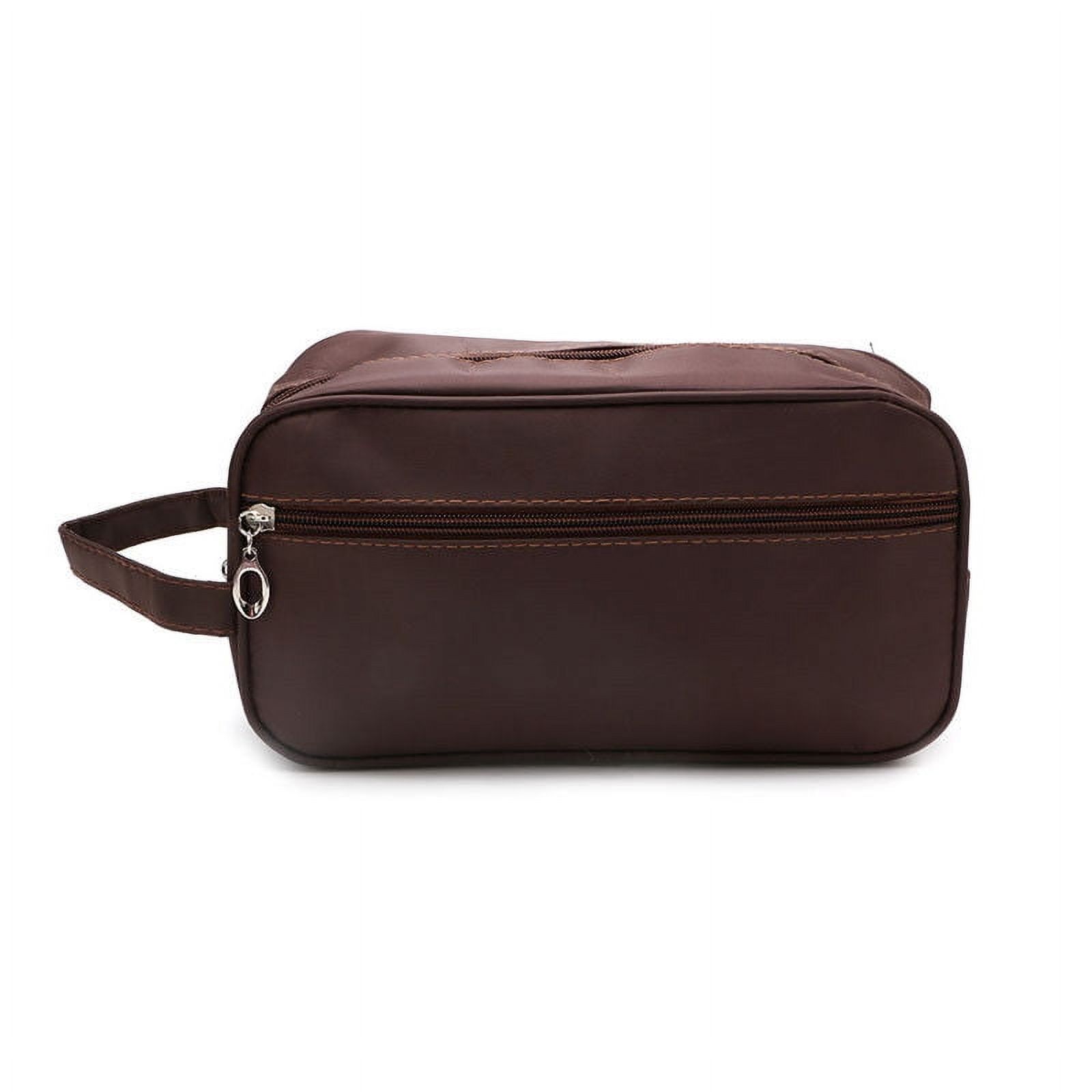 U Leather Travel Toiletry Bag for Men or Women Waterproof. Travel Size ...