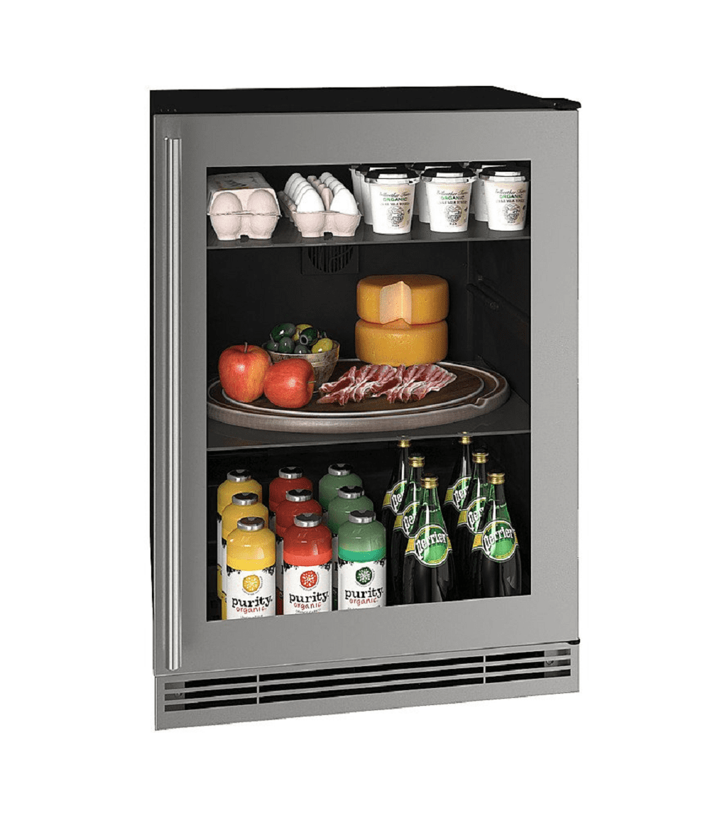 U-Line UHRE124-SG01A 1 Class 5.7 cu. Ft Mini Fridge with Convection ...