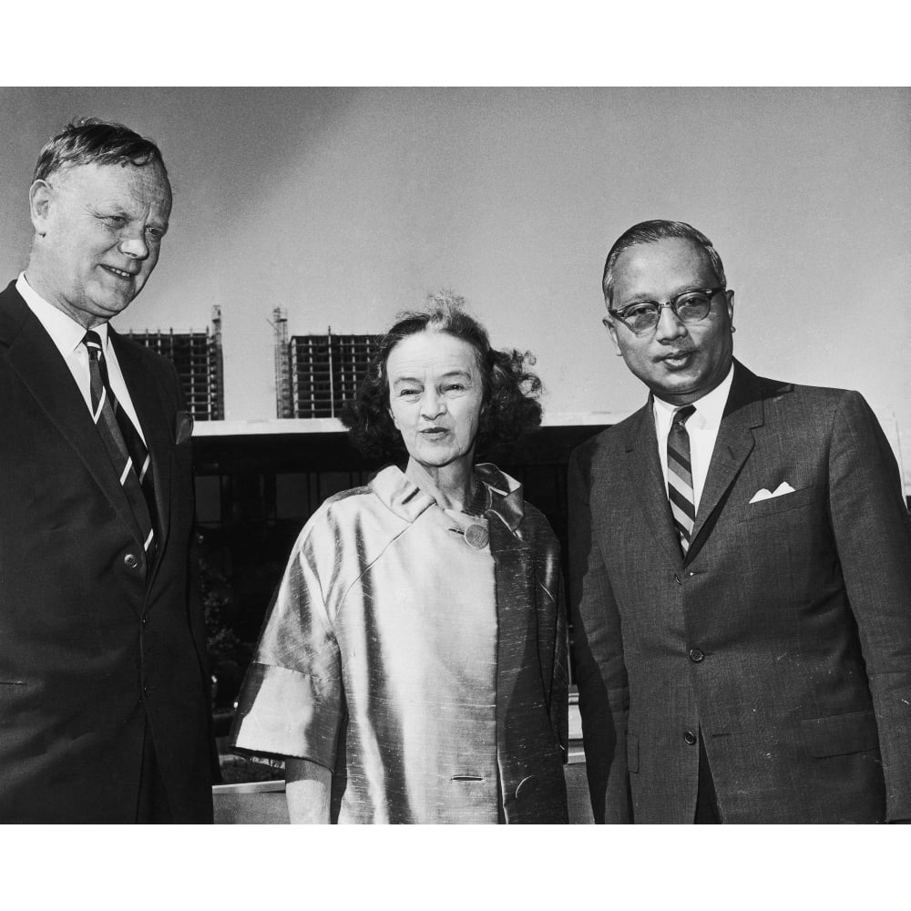 U.N. Statue Dedication 1964. Nleft To Right British Un Representative ...