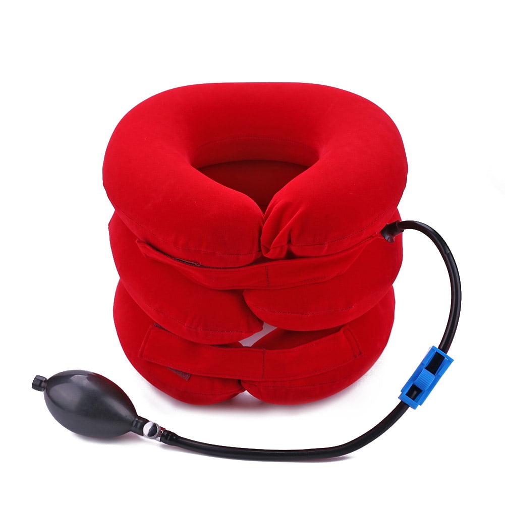 U Neck Air Inflatable Pillow Cervical Neck Head Pain Shoulder Pain ...